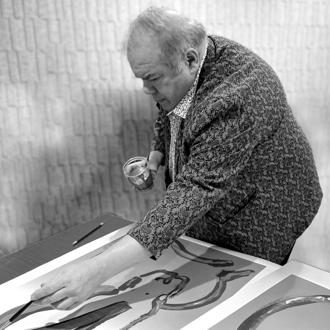 Hunt Slonem Fiona Handwork Print – Hunt Slonem Editions